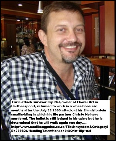 Boer Genocide: Farm attack survivor Flip Nel is back in his ...